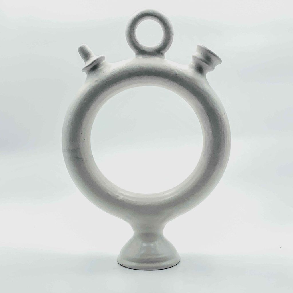 Botijo Barro Blanco - Terracota Mérida