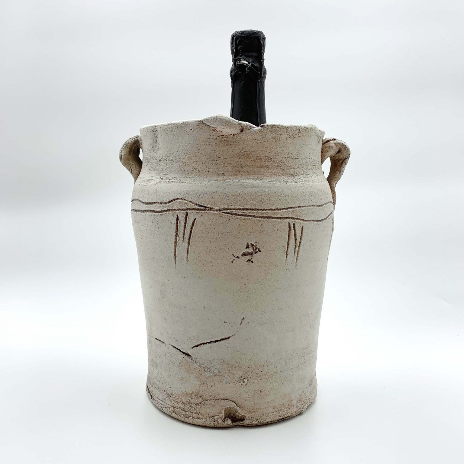 Botijo Barro Blanco - Terracota Mérida