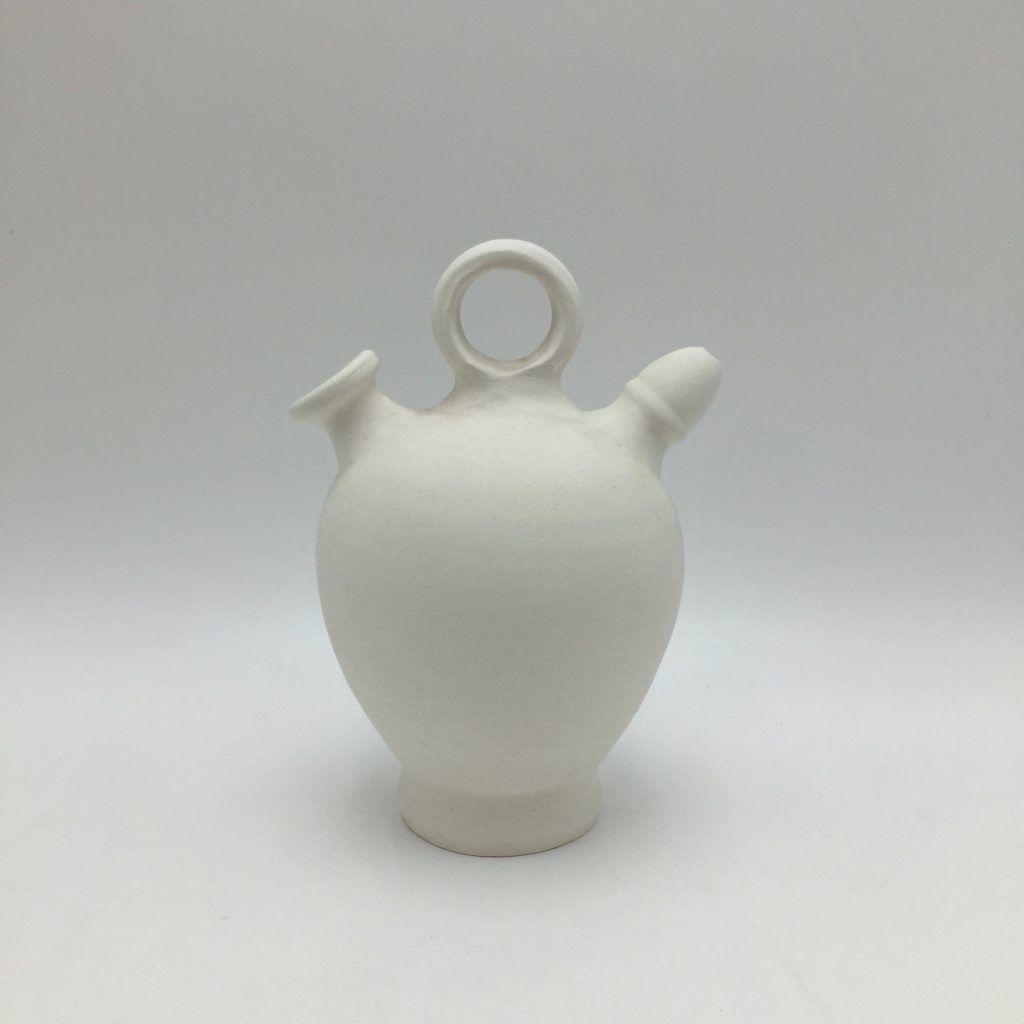 Botijo Barro Blanco - Terracota Mérida