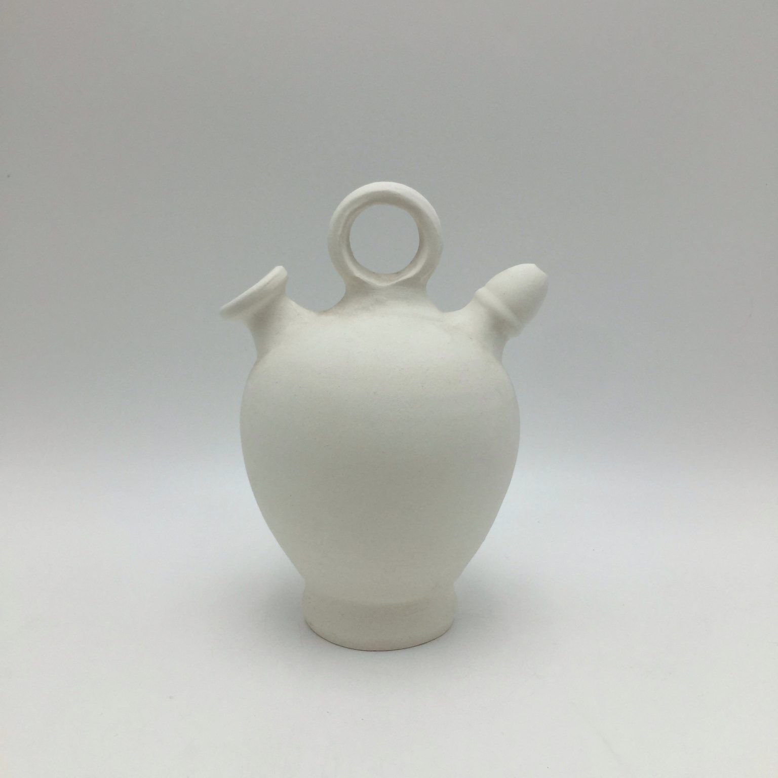 Botijo Barro Blanco - Terracota Mérida