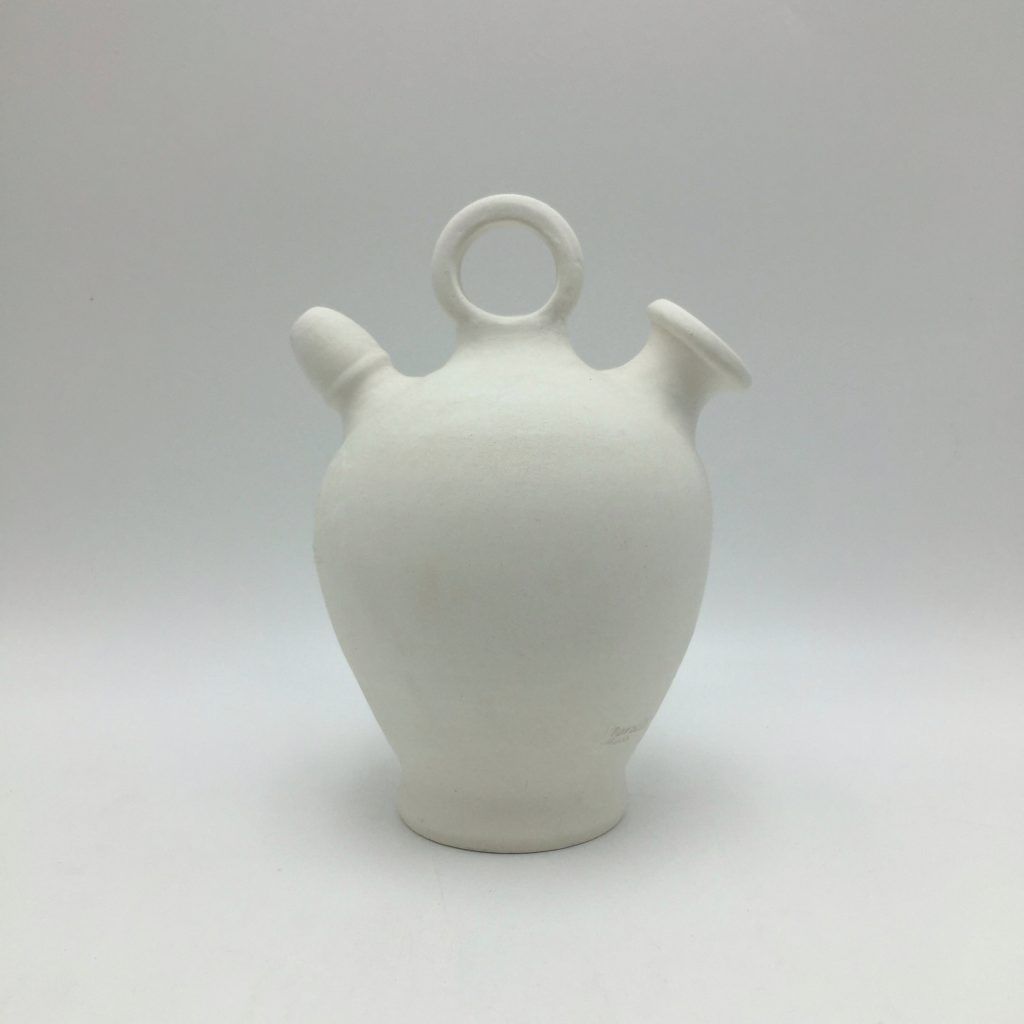 Botijo Barro Blanco - Terracota Mérida